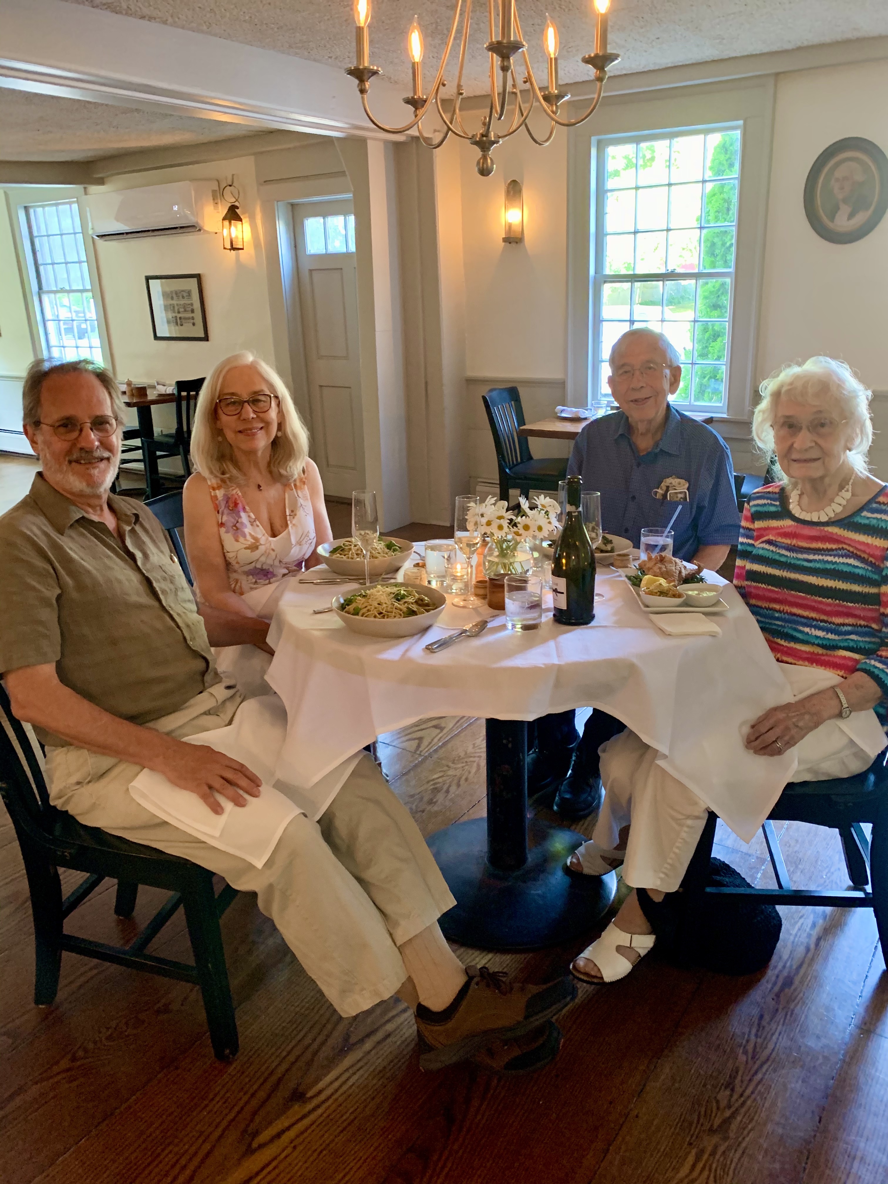 Nancy, Paul, Vivian Lester 1754 house anniversary – Easton Courier